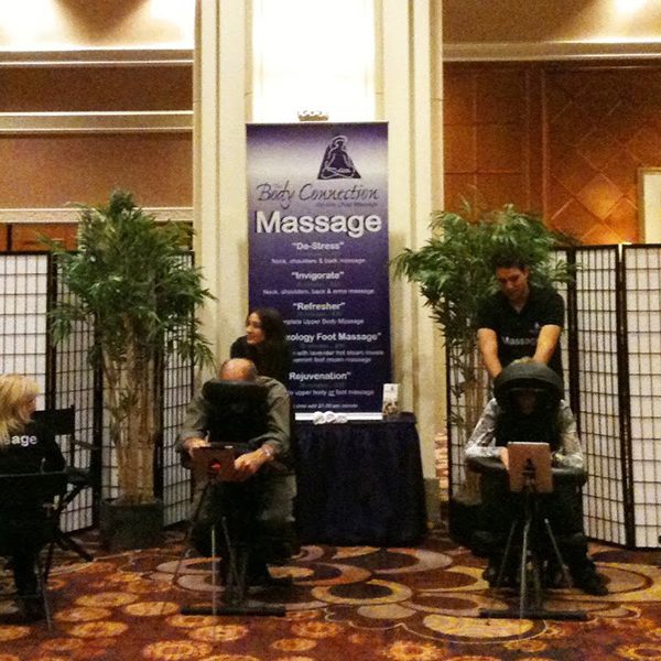 Massage Relaxation Station Sponsorship | Body Connection USA